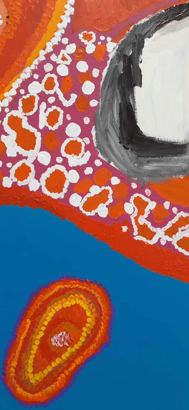 Sally Gabori à la Fondation Cartier | Le blog de Xavier Denecker